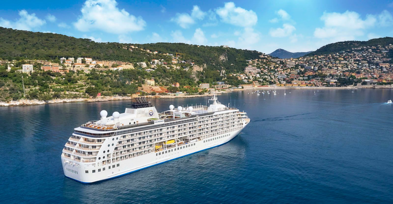 196m yacht The World set to conquer 5 continents and 90+ ports